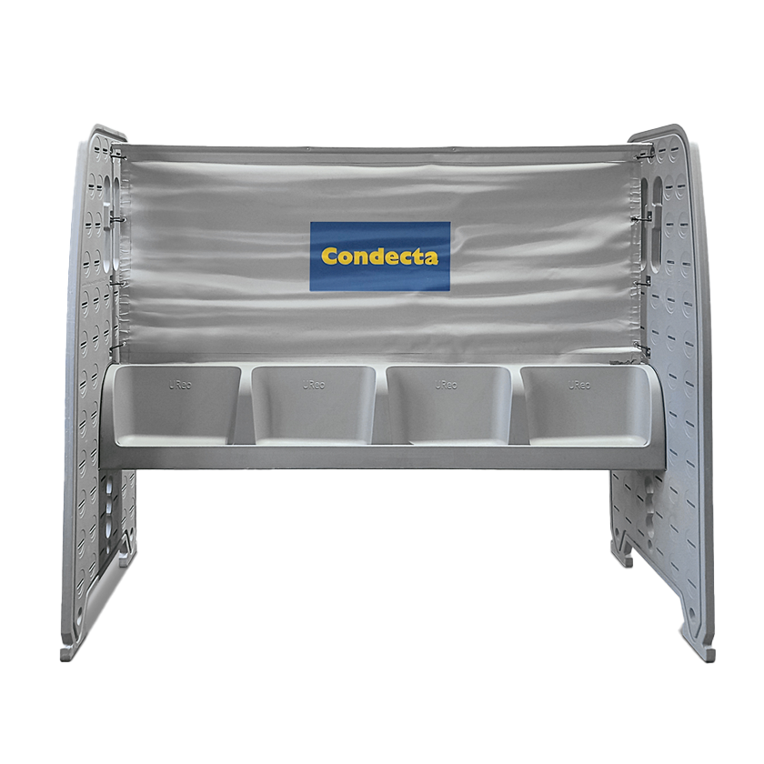 Urinoir rigole MobiToil | Condecta AG