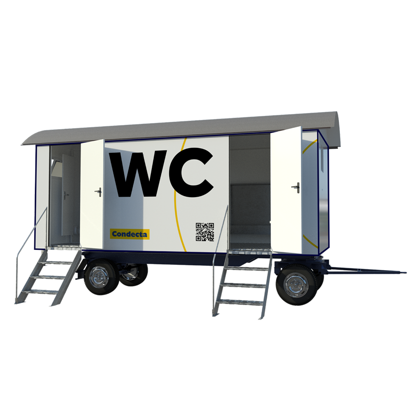 Toilettenwagen Damen / Herren | Condecta AG