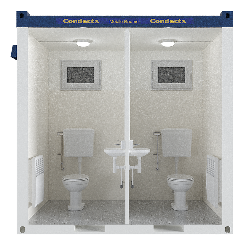 Doppeltoilettencontainer Modell TK 24 | Condecta AG
