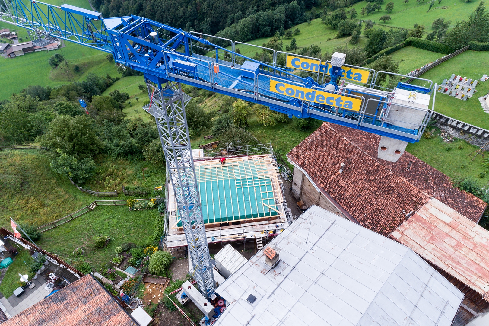 Obendreherkran EURO SSG 35 | Condecta AG