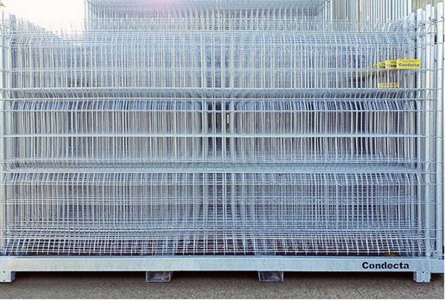 Kombi-Set Mobilzaun Typ Standard | Condecta AG