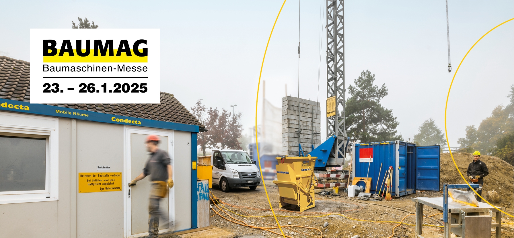 Condecta an der BAUMAG 2025 in Luzern